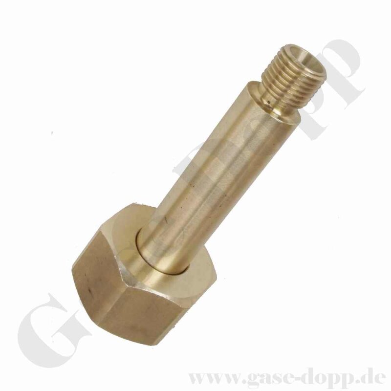 Flaschenanschluss DIN 477-1 Nr.6 - W21,8x1/14" IG ÜM x G 1/4" AG ...