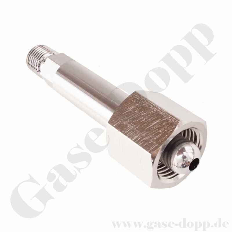 Flaschenanschluss AFNOR C - W21,7x1,814 x 1/4" NPT AG - Argon Helium ...