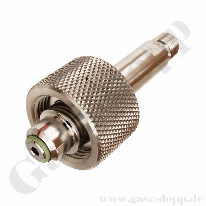 Flaschenanschluss DIN 477-5 Nr.54 - W30x2 x 1/4" NPT AG - Inertgas ...