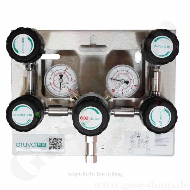 Entspannungsstation - manuelle Umschaltung - 300 bar / 0 - 10 bar ...