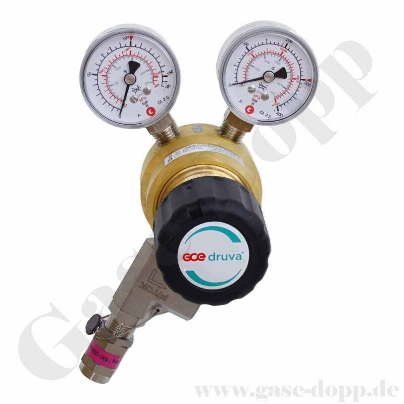 Druckminderer 300 bar - 2 bis 100 bar regelbar - 1-stufig - IN / OUT ...
